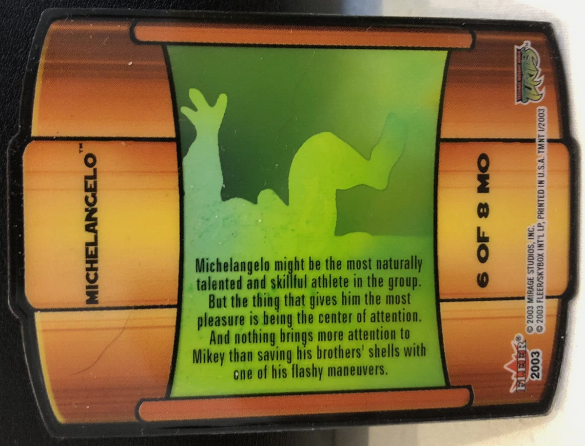 Mutant Ooze – 6 of 8 Michelangelo | TMNTPedia | Fandom