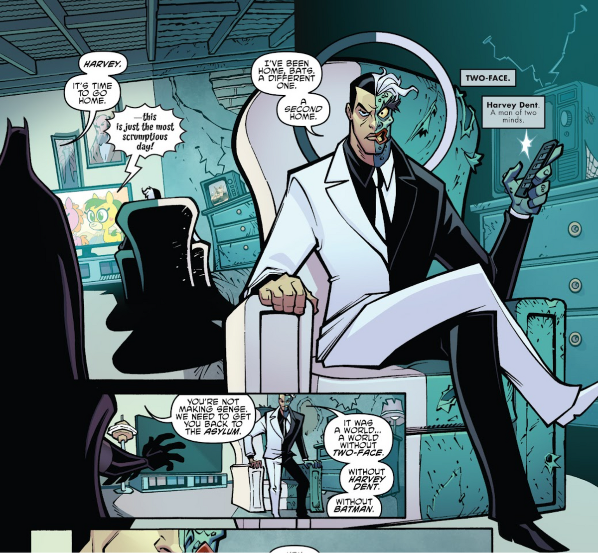 Harvey Dent Dc Animated Universegallery Tmntpedia Fandom