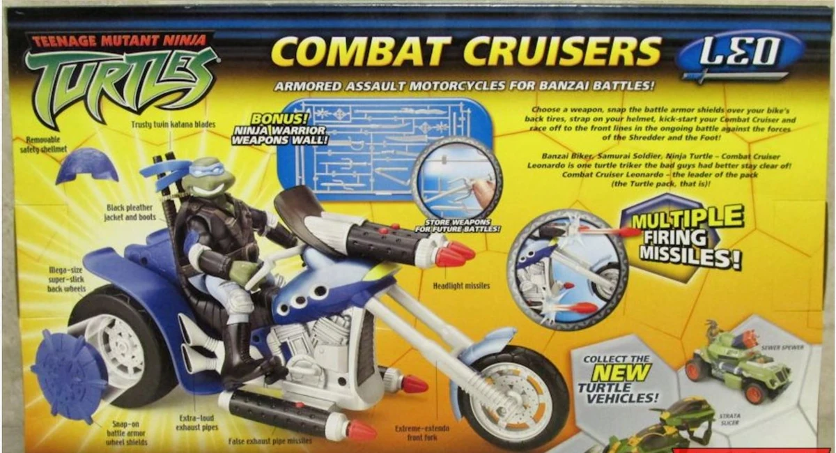 Combat Cruisers Leo (2005 toy) | TMNTPedia | Fandom