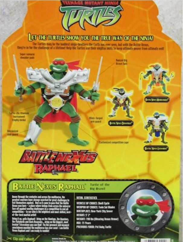 Battle Nexus Raphael (2004 action figure) | TMNTPedia | Fandom
