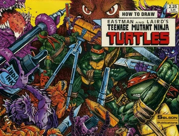 how to draw ninja turtles book