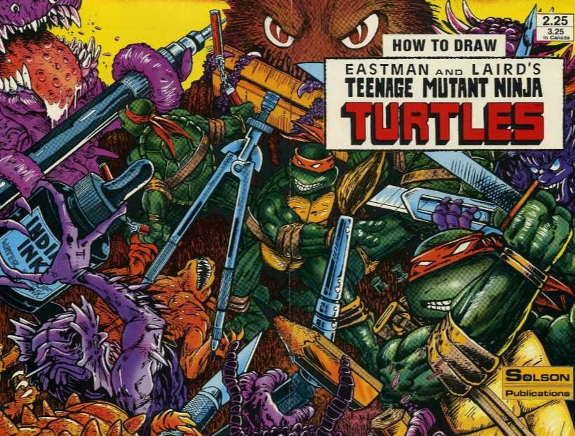 How to Draw Eastman and Laird's Teenage Mutant Ninja Turtles ...