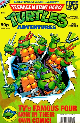 Teenage Mutant Hero Turtles Adventures issue 1 | TMNTPedia | Fandom