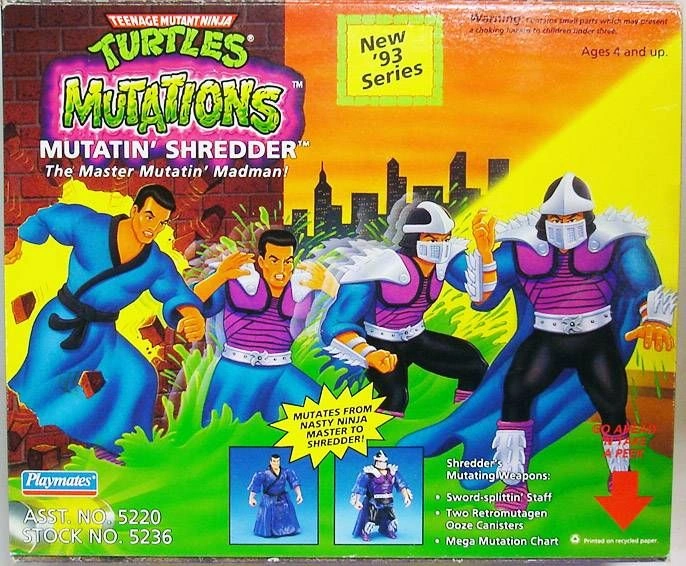 Mutatin' Shredder (1993 action figure) | TMNTPedia | Fandom
