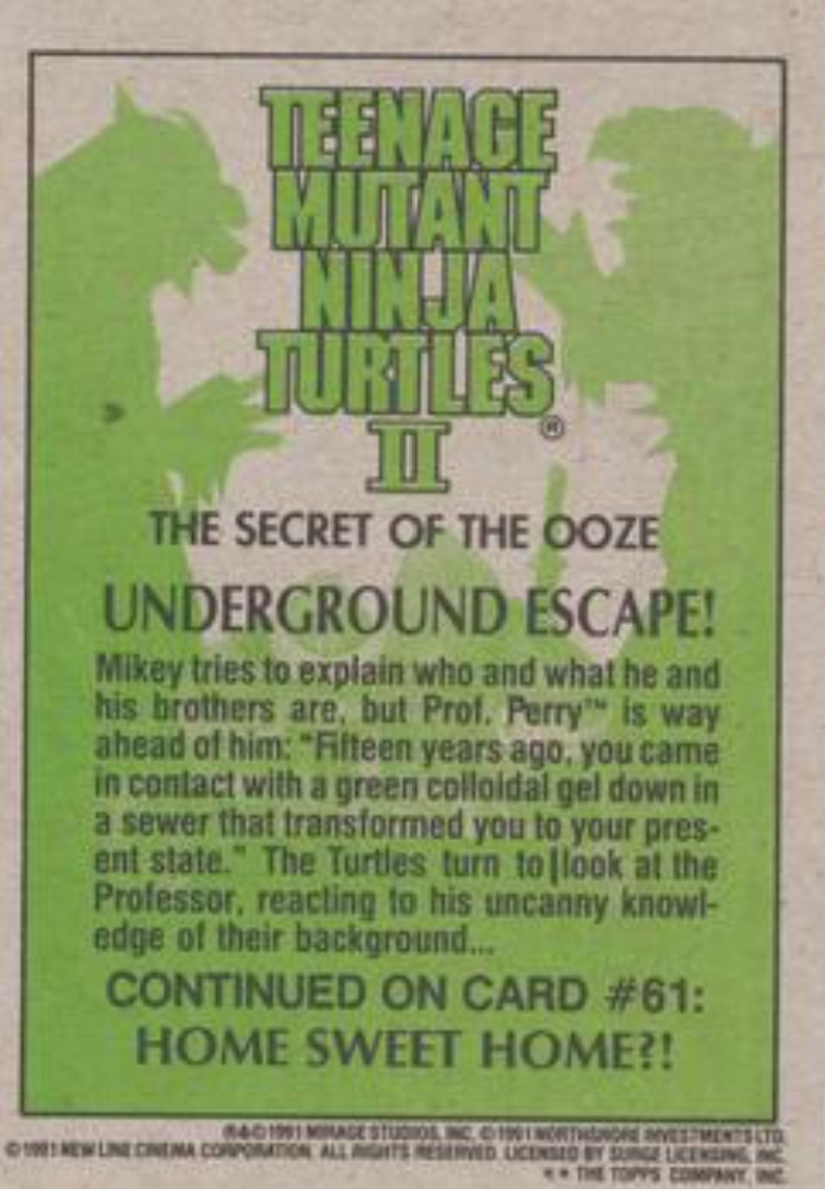 Underground Escape Tmntpedia Fandom