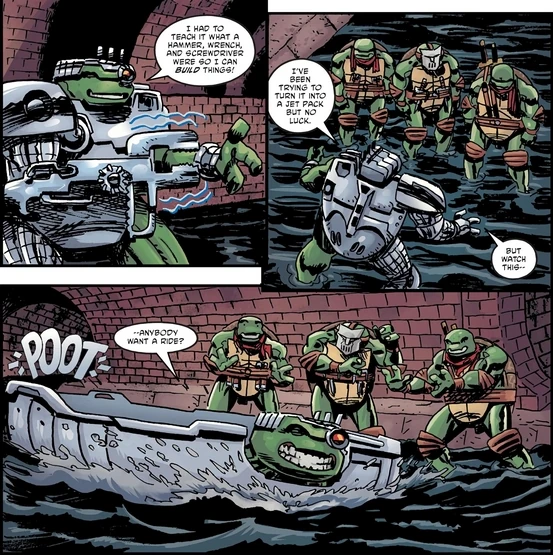 Downtime (40th Anniversary Comic) | Teenage Mutant Ninja Turtles Wiki ...
