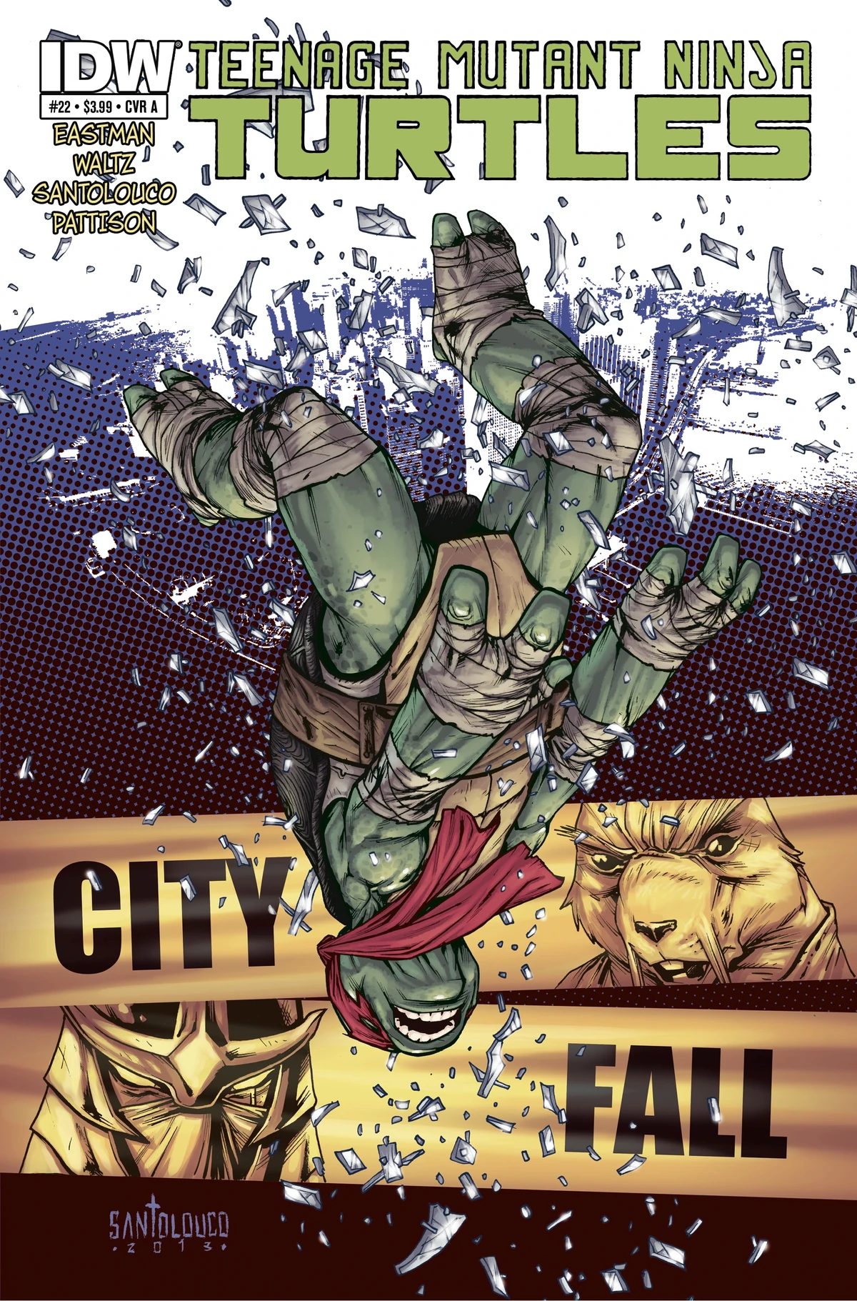 City Fall, part 1 | TMNTPedia | Fandom