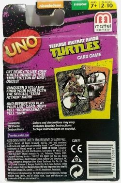 Uno Teenage Mutant Ninja Turtles Card Game | TMNTPedia | Fandom