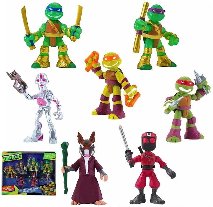 Rooftop Ruckus Battle Pack 2 (2017 action figures) | TMNTPedia | Fandom