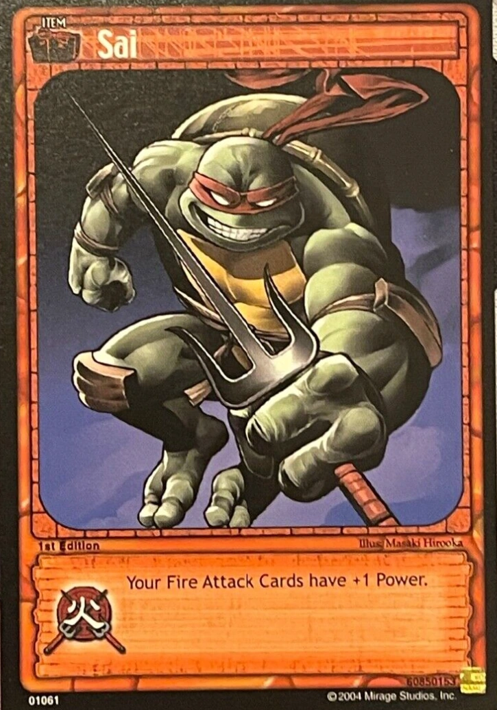 Sai (2004 trading card) | TMNTPedia | Fandom