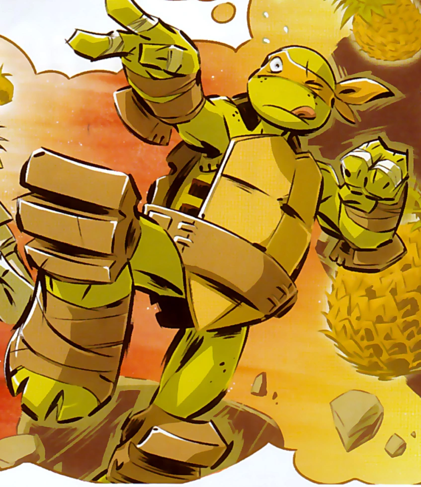Michelangelo (Panini) | TMNTPedia | Fandom