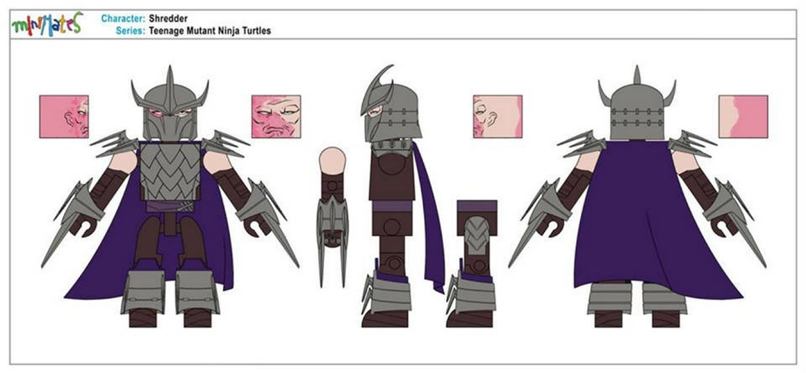 MiniMates Shredder (2014 action figure) | TMNTPedia | Fandom