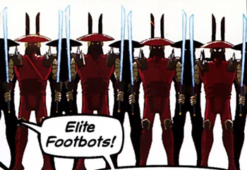 Elite Footbots (Panini) | TMNTPedia | Fandom
