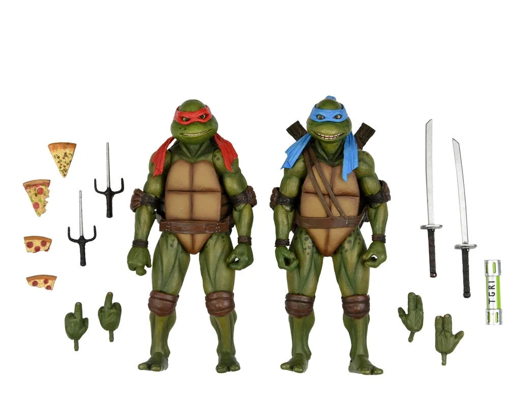 The Secret of the Ooze Leonardo and Raphael (2022 action figures ...