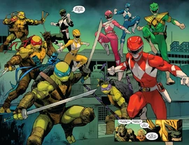 Mighty Morphin Power Rangers/Teenage Mutant Ninja Turtles II 01 ...