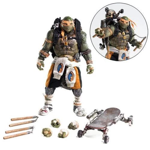 Michelangelo (ThreeZero) (2018 action figure) | TMNTPedia | Fandom