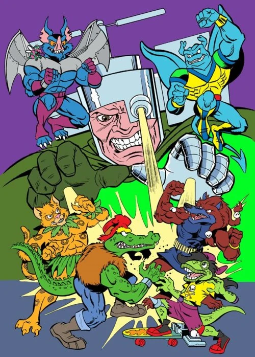 The Mighty Mutanimals (1992 TV Serie) | Teenage Mutant Ninja Turtles ...