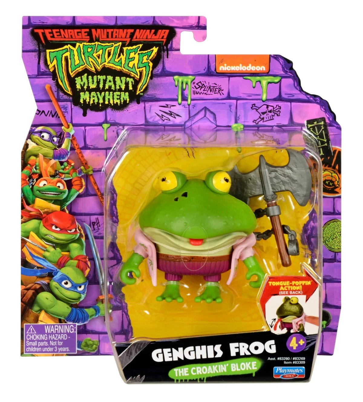 Genghis Frog (Mutant Mayhem) (2023 action figure) | TMNTPedia | Fandom