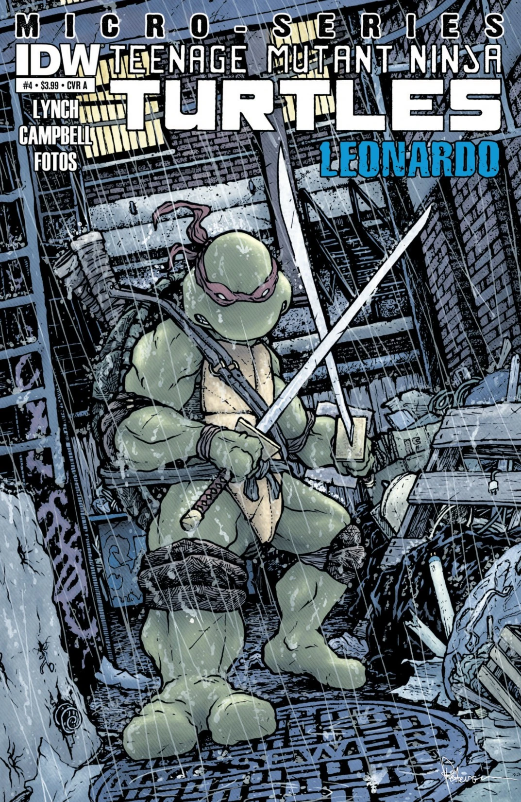 Leonardo (IDW Micro-Series) | Teenage Mutant Ninja Turtles Wiki | Fandom