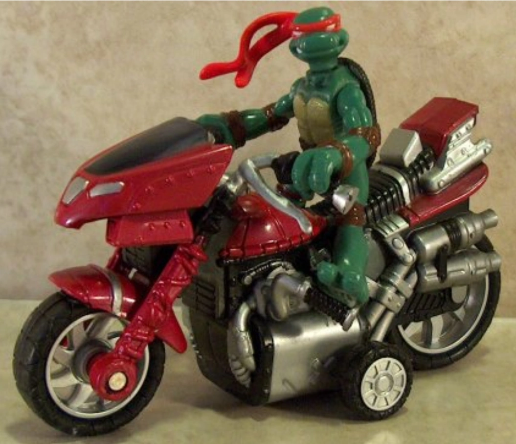 Mini Moto-Cycle with Raphael (2008 mini-figures) | TMNTPedia | Fandom
