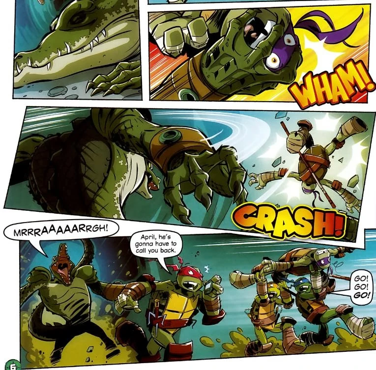 Leatherhead (Panini)/Gallery | TMNTPedia | Fandom
