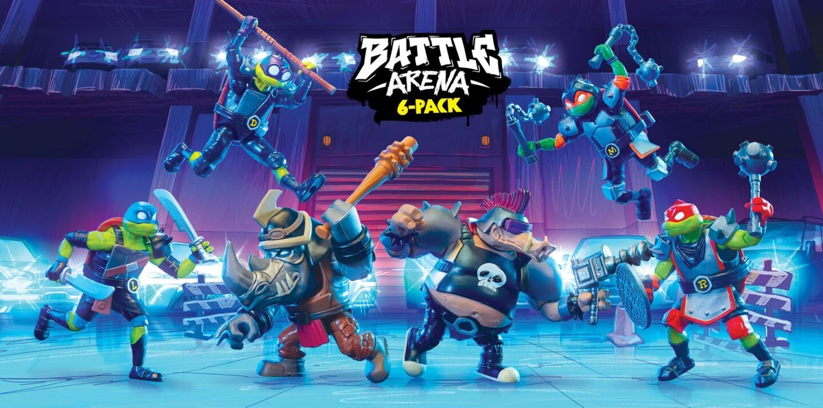 Battle Arena 6-Pack (2025 action figures) | TMNTPedia | Fandom