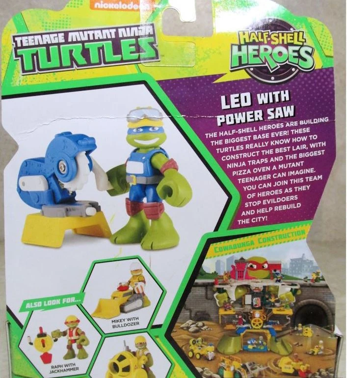 Half-Shell Heroes Leo with Power Saw (2016 action figure) | TMNTPedia ...