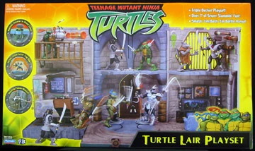 Turtle Lair Playset (2003 toy) | TMNTPedia | Fandom