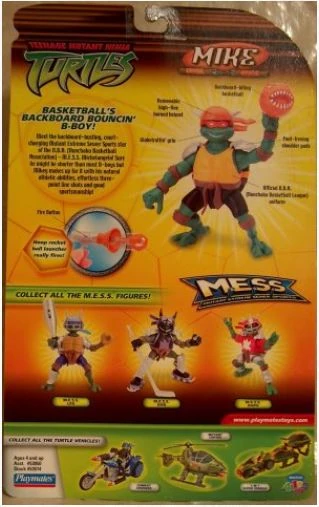 M.E.S.S. Mike (2005 action figure) | TMNTPedia | Fandom