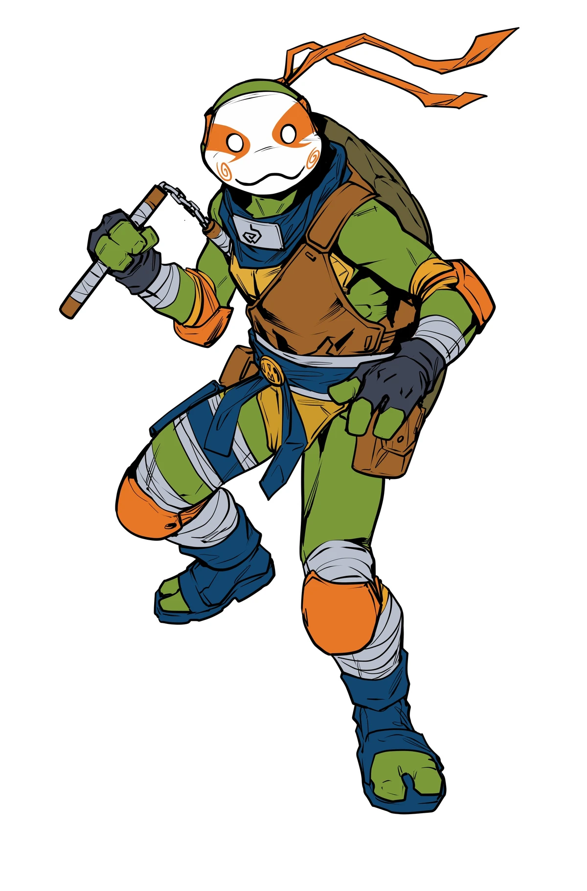 Michelangelo (TMNT x Naruto) | TMNTPedia | Fandom