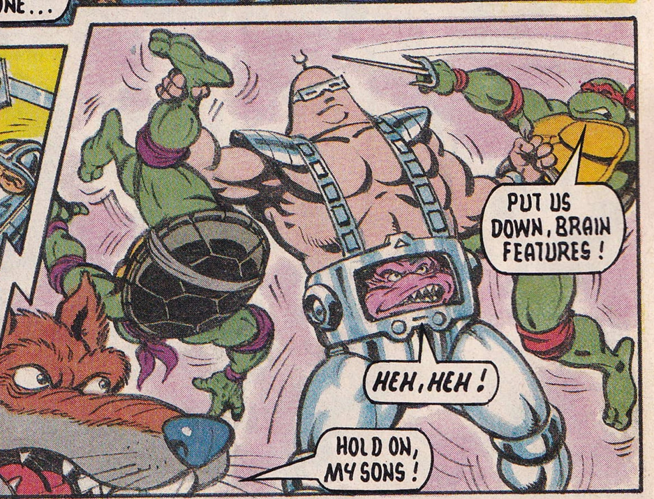 Krang's Android Body (Fleetway) | TMNTPedia | Fandom