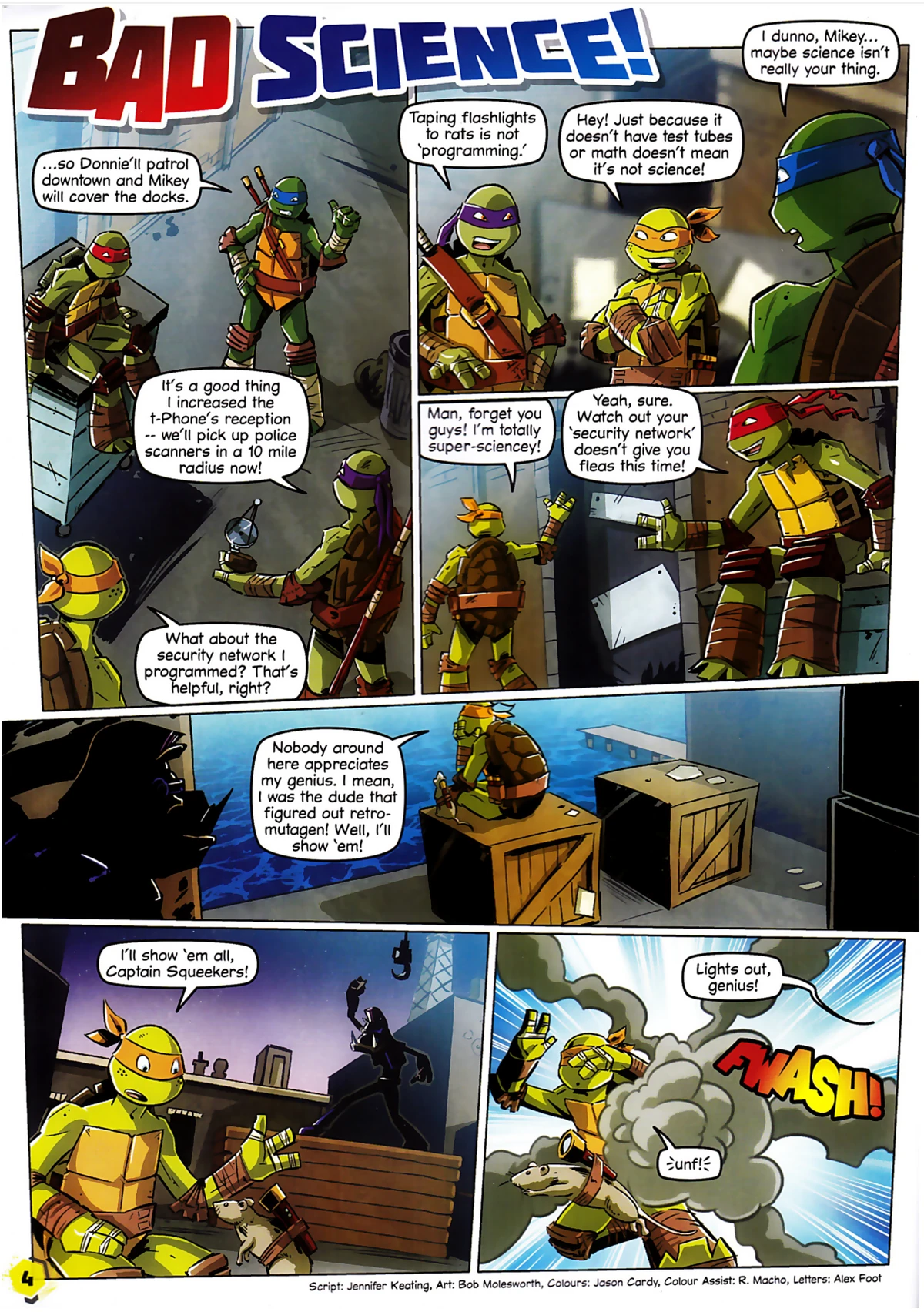 Bad Science! | TMNTPedia | Fandom