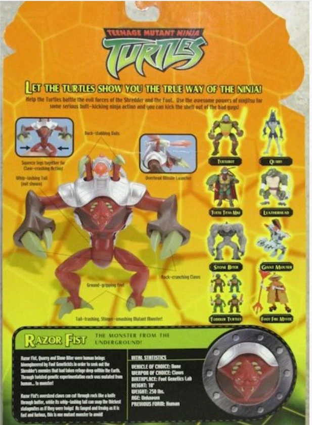 Razor Fist (2004 action figure) | TMNTPedia | Fandom