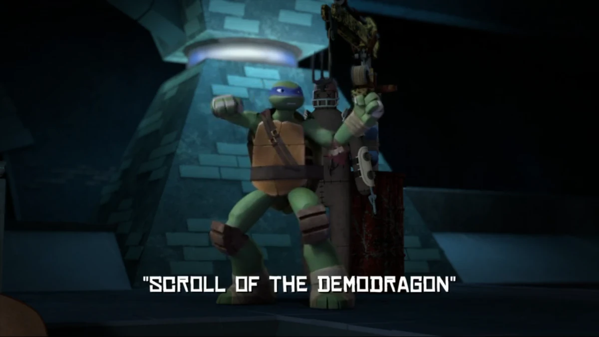 Scroll of the Demodragon | TMNTPedia | Fandom