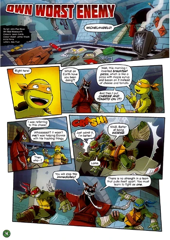 Own Worst Enemy | TMNTPedia | Fandom