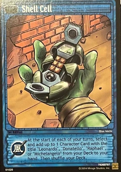 Shell Cell (2004 trading card) | TMNTPedia | Fandom