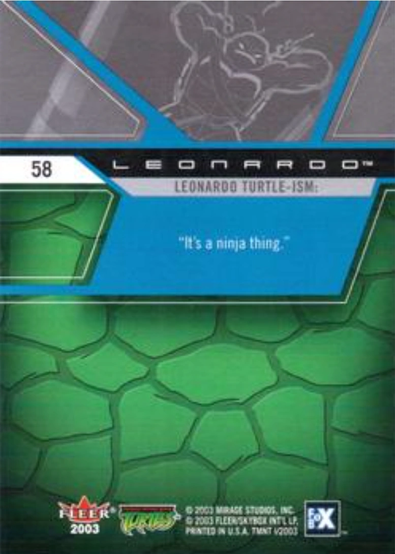 Leonardo Turtle-Ism-2 | TMNTPedia | Fandom