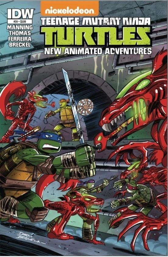 TMNT: New Animated Adventures issue 24 | TMNT Wiki | Fandom