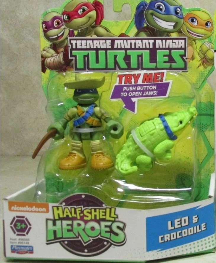 Half-Shell Heroes Leo & Crocodile (2015 action figure) | TMNT Wiki | Fandom