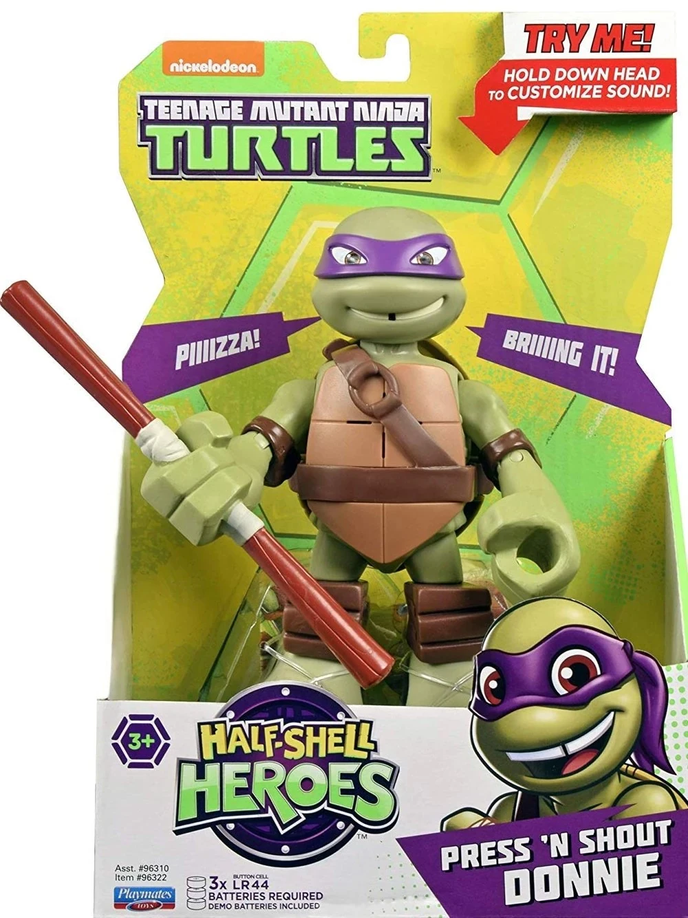 Half-Shell Heroes Press 'N Shout Donnie (2014 toy) | TMNT Wiki | Fandom