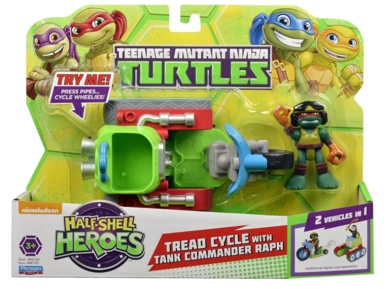 HSH Tread Cycle with Tank Commander Raph (2015 toy) | TMNT Wiki | Fandom