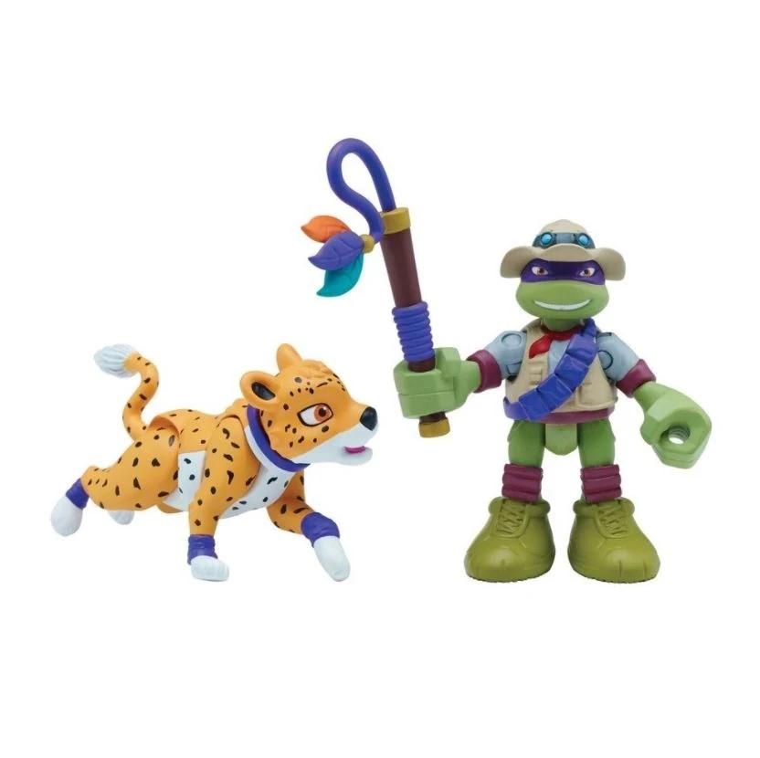 Half-Shell Heroes Donnie & Leopard (Unreleased action figures) | TMNT ...