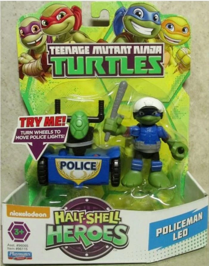 Half-Shell Heroes Policeman Leo (2015 toy) | TMNT Wiki | Fandom