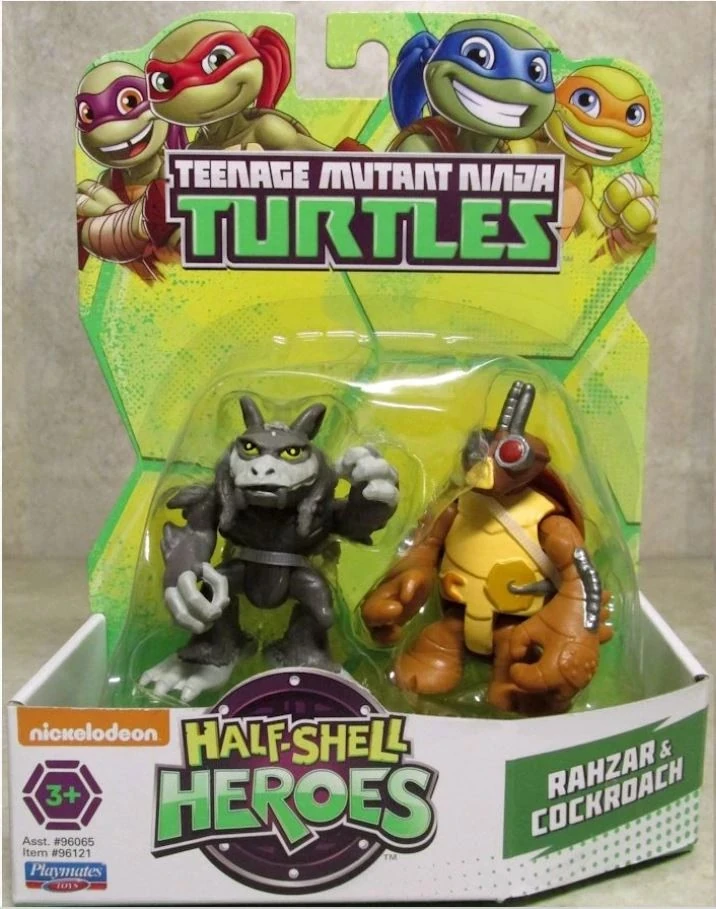 Half-Shell Heroes Rahzar & Cockroach (2015 action figures) | TMNT Wiki ...