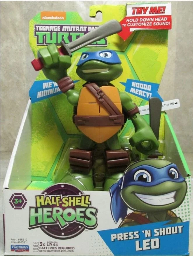 Half-Shell Heroes 6" Press 'N Shout Leo (2014 toy) | TMNT Wiki | Fandom