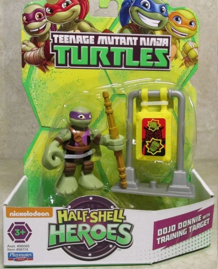 Half-Shell Heroes Dojo Donnie with Training Target (2015 action figure ...
