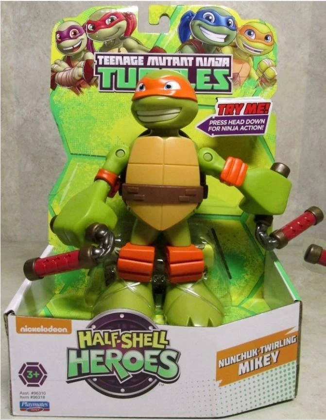 Half-Shell Heroes Nunchuk-Twirling Mikey (2015 action figure) | TMNT ...