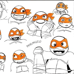 mikey coloring pages tmnt