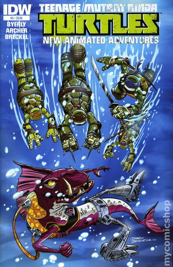 TMNT: New Animated Adventures Issue 5 | TMNT Wiki | Fandom