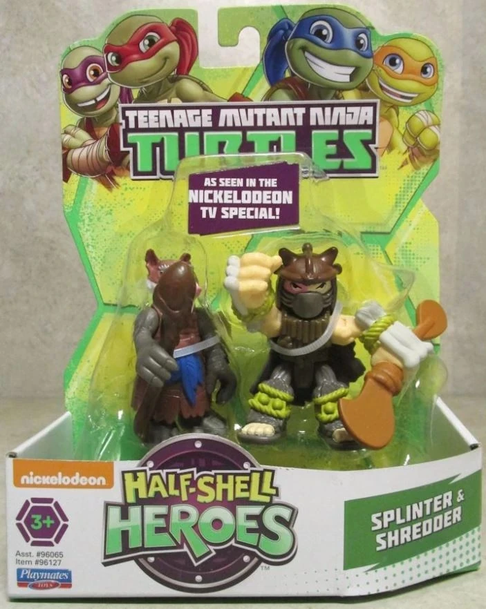 Half-Shell Heroes Splinter & Shredder (2016 action figures) | TMNT Wiki ...
